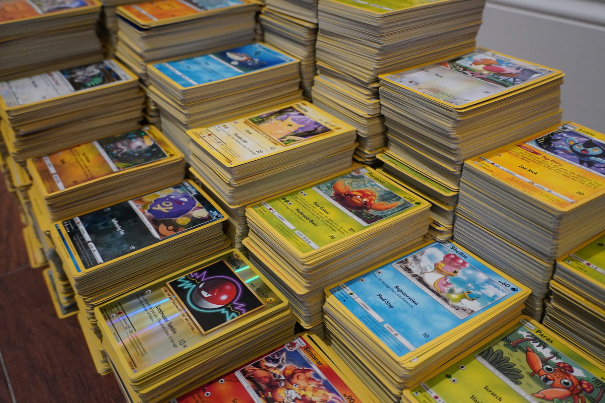 Pokemon Colossal 7000 Card Collection EX GX V Vmax Vintage – Cash Cow Games